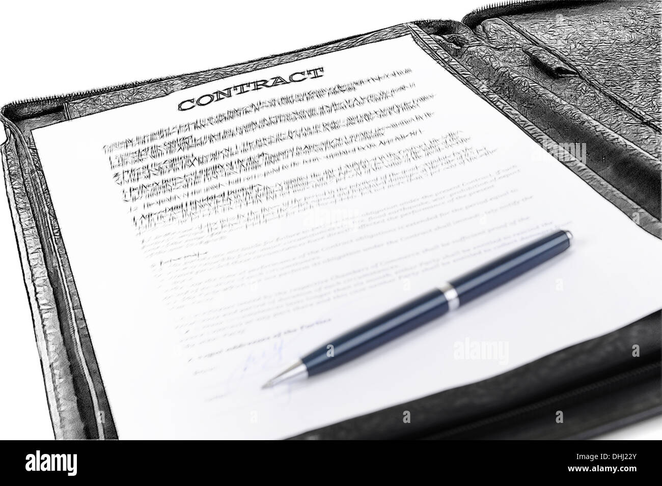 Design by contract image hi-res stock photography and images - Alamy