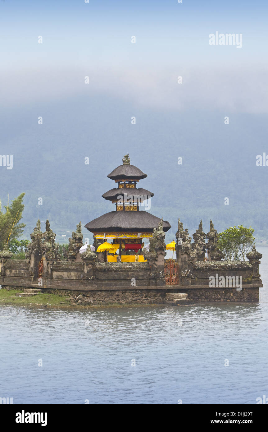 temple on lake Beratan, Bali,Indonesia Stock Photo - Alamy