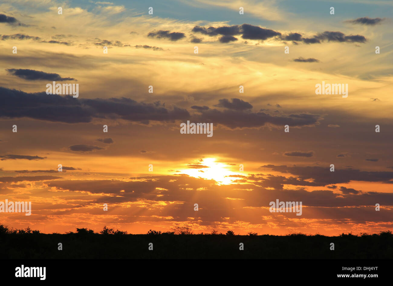 African sunset wallpaper hi-res stock photography and images - Alamy