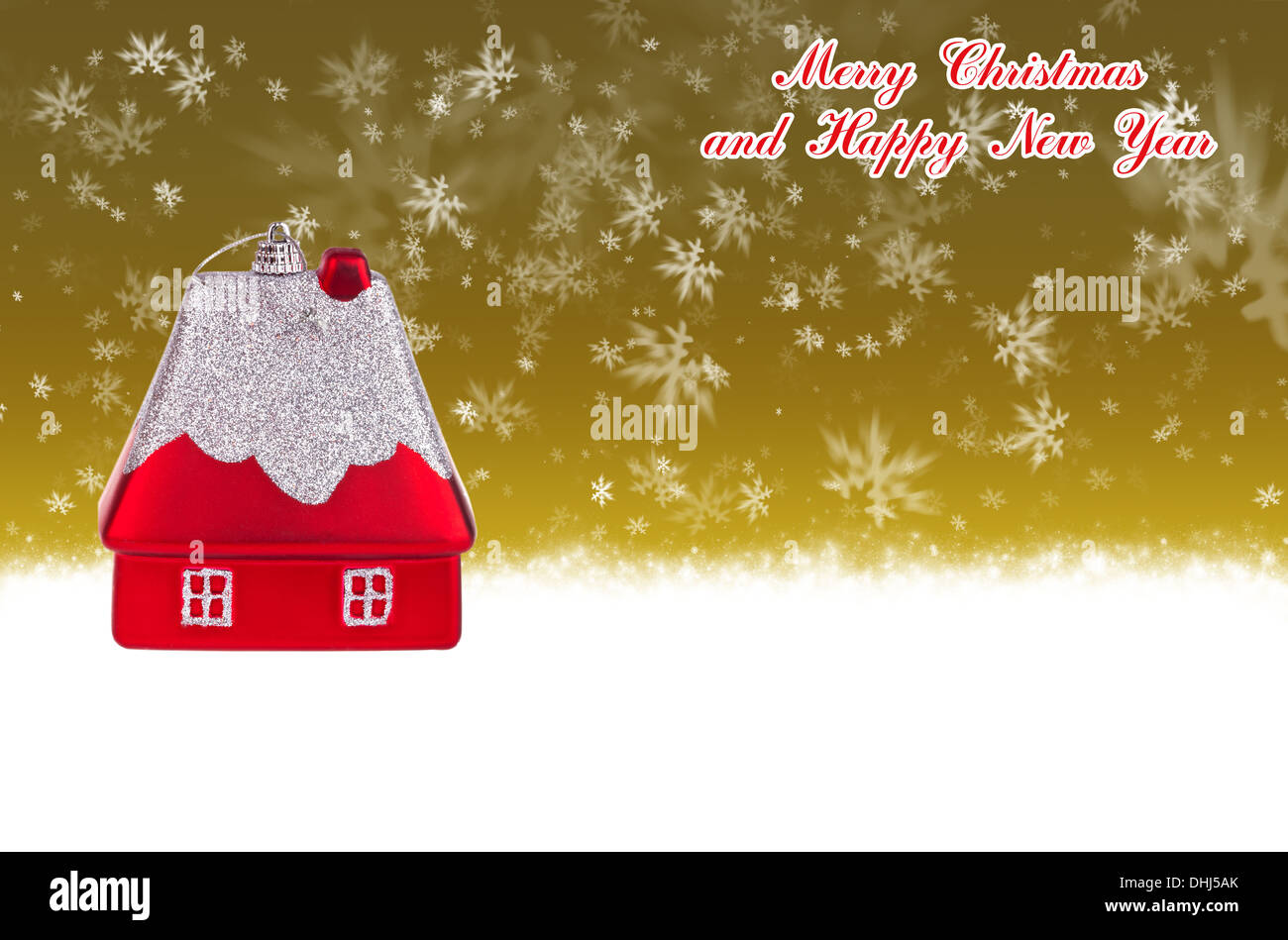 Small blue house santa claus hi-res stock photography and images - Alamy