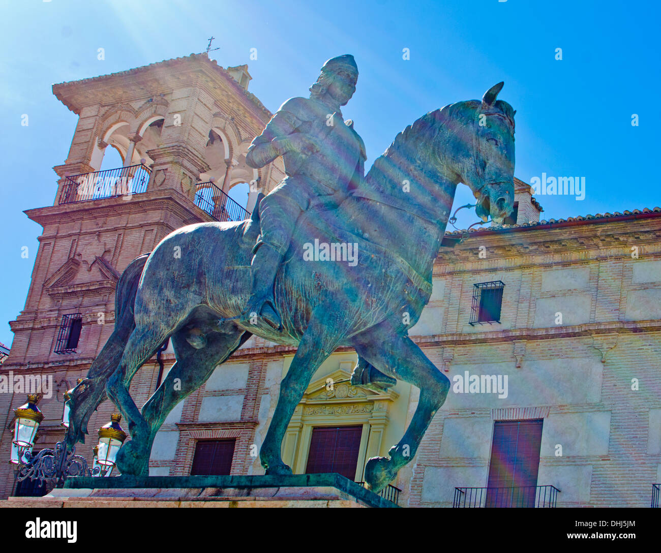 Spanish King statue Stock Photo - Alamy