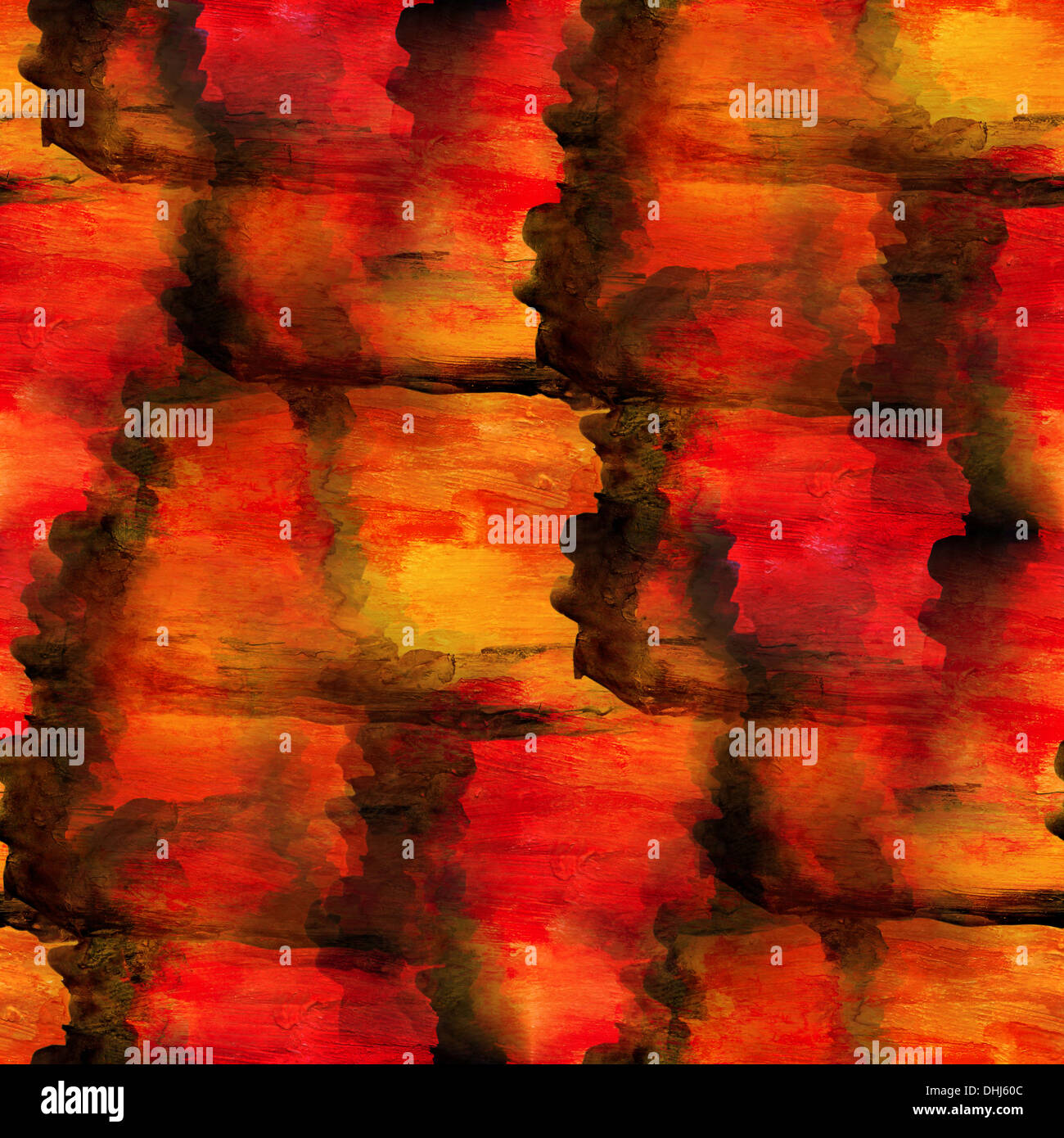 seamless texture red, brown watercolor background abstract paint ...