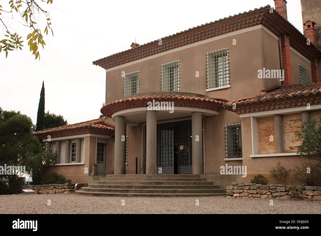 Museum of Roman and Greek archaeology at Oppidum d'Ensérune situated ...