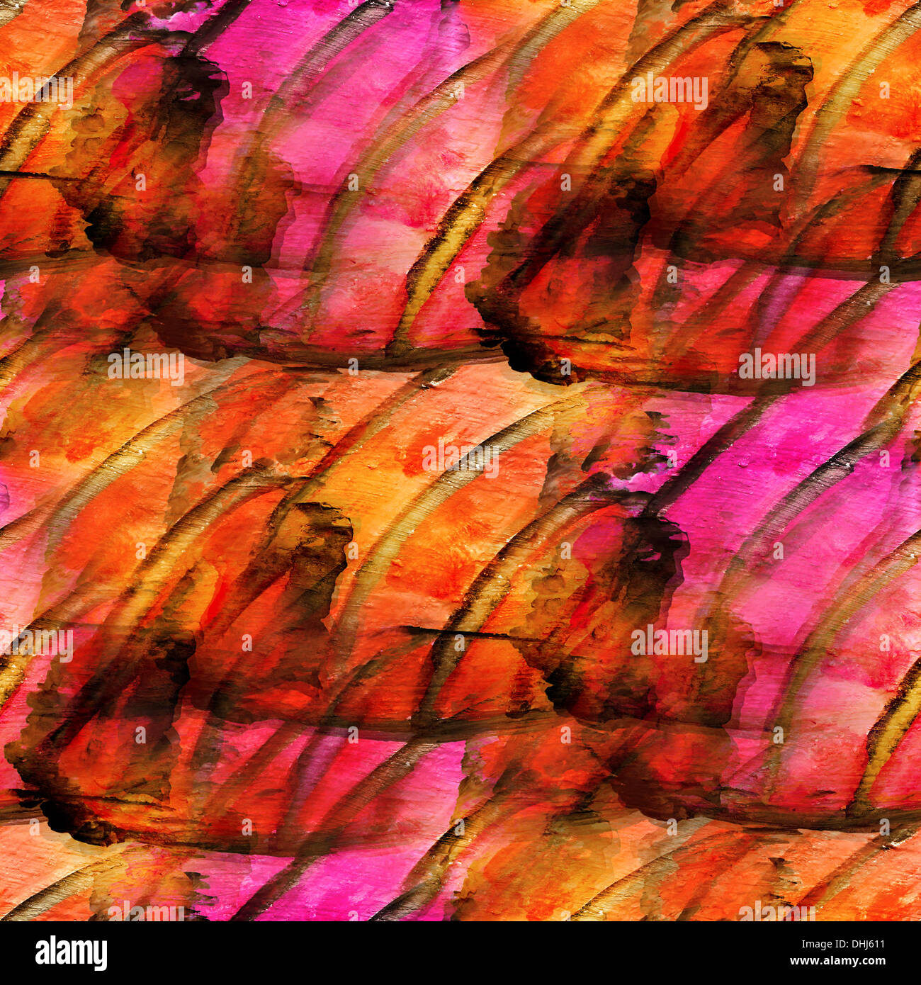 seamless texture red, pink watercolor background abstract paint pattern ...