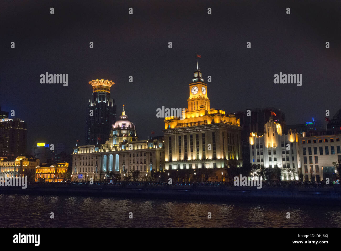 Bund at night, Shanghai,China Stock Photo - Alamy