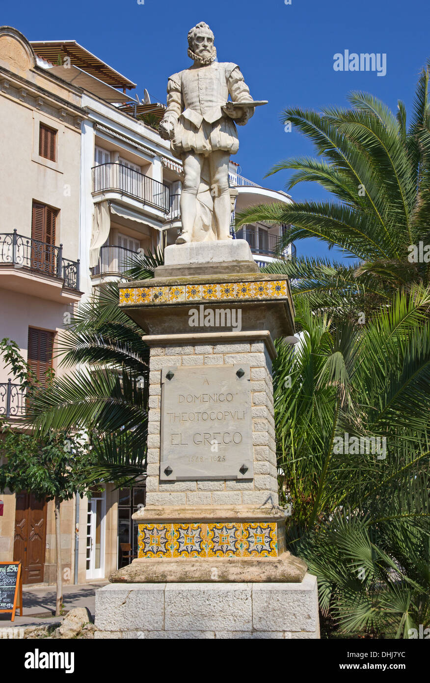 Statue of el greco hi-res stock photography and images - Alamy