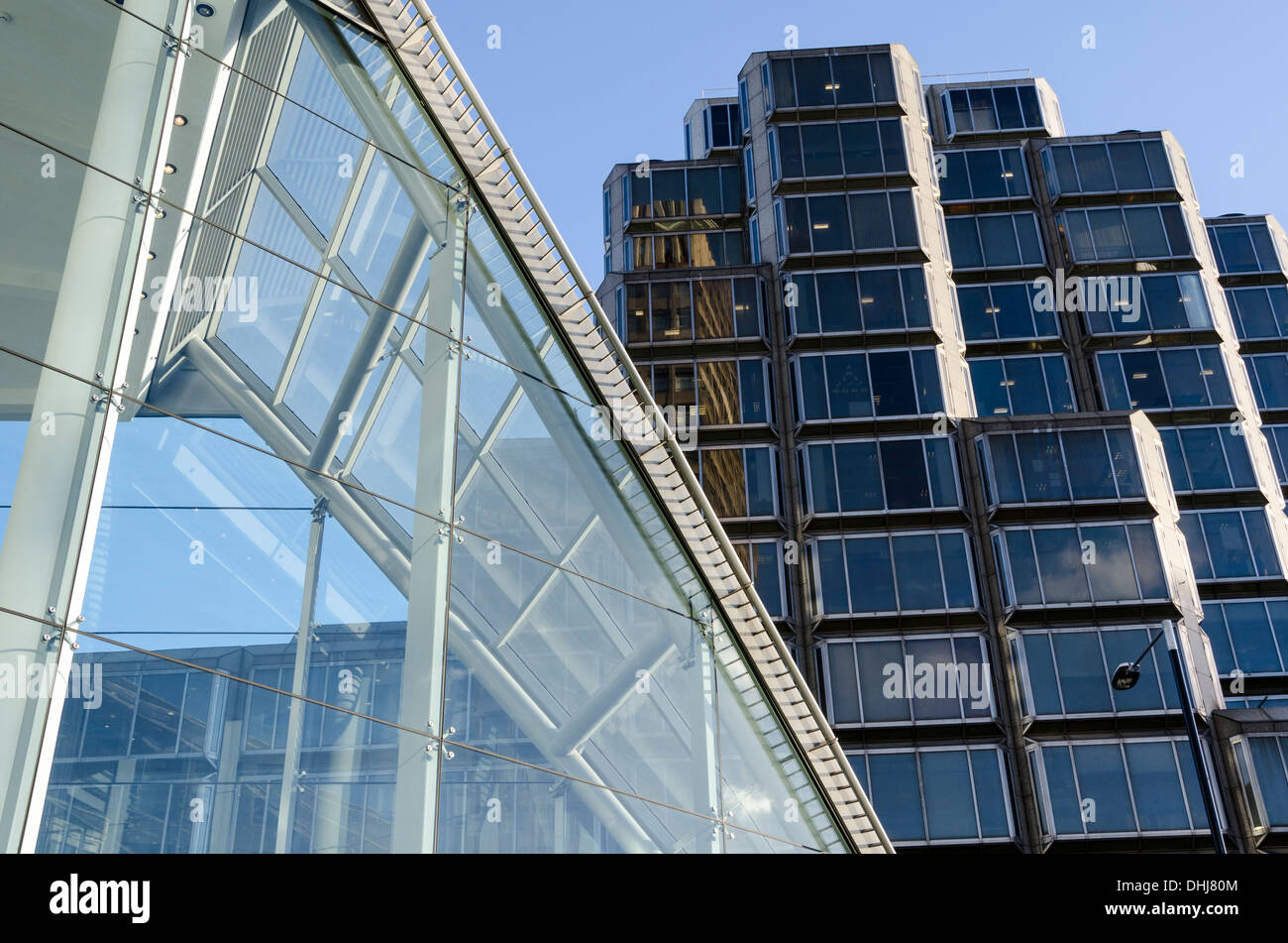 Office blocks in London Stock Photo - Alamy