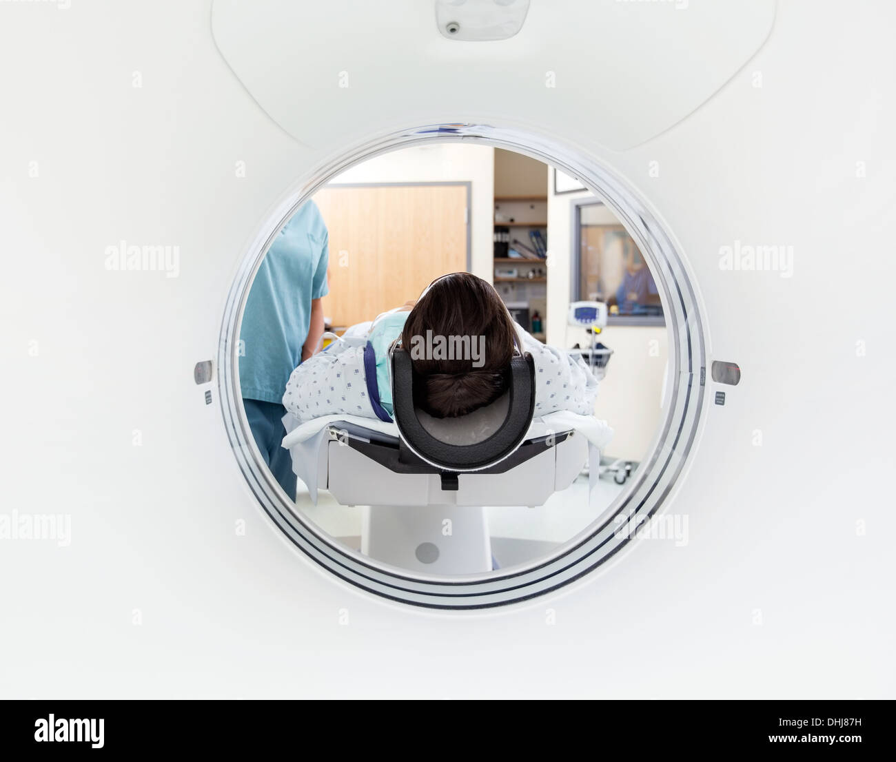 Patient Undergoing CT Scan Test Stock Photo - Alamy