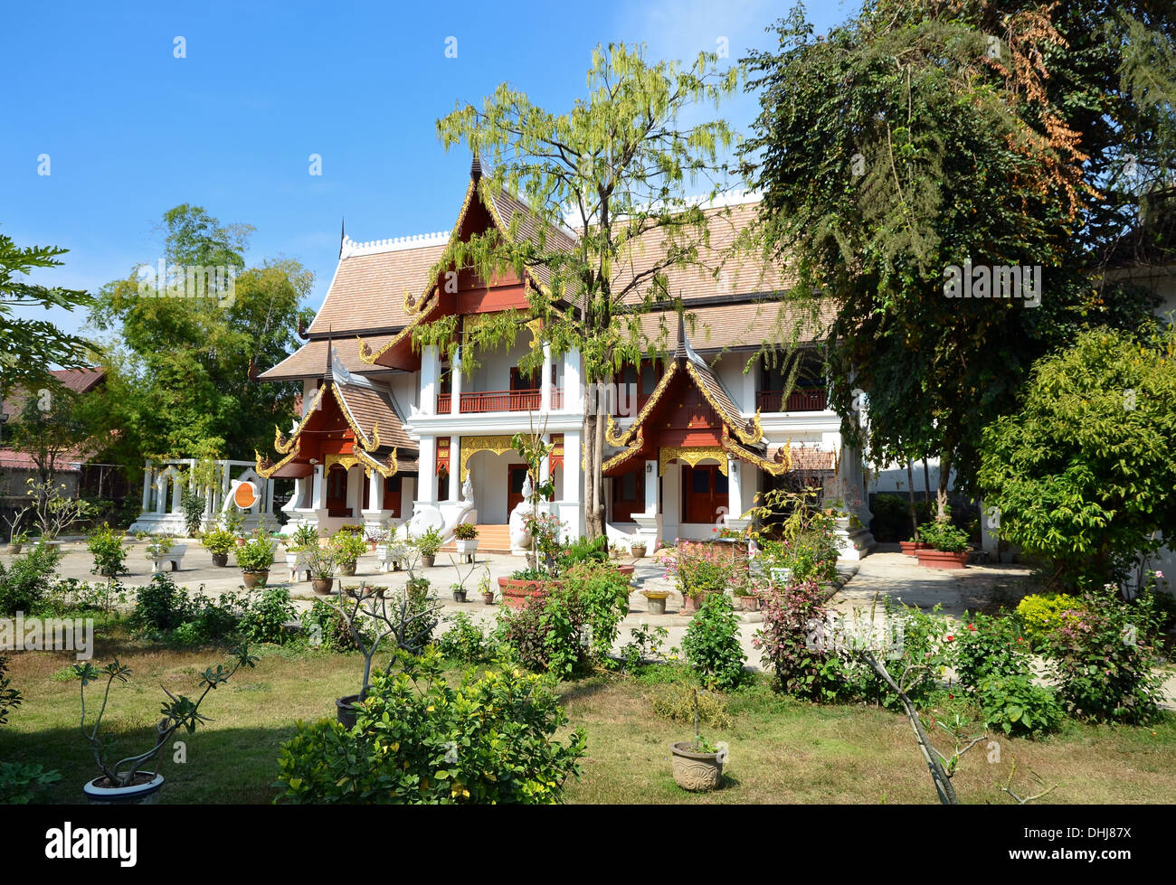 wat chiang man temple Stock Photo - Alamy