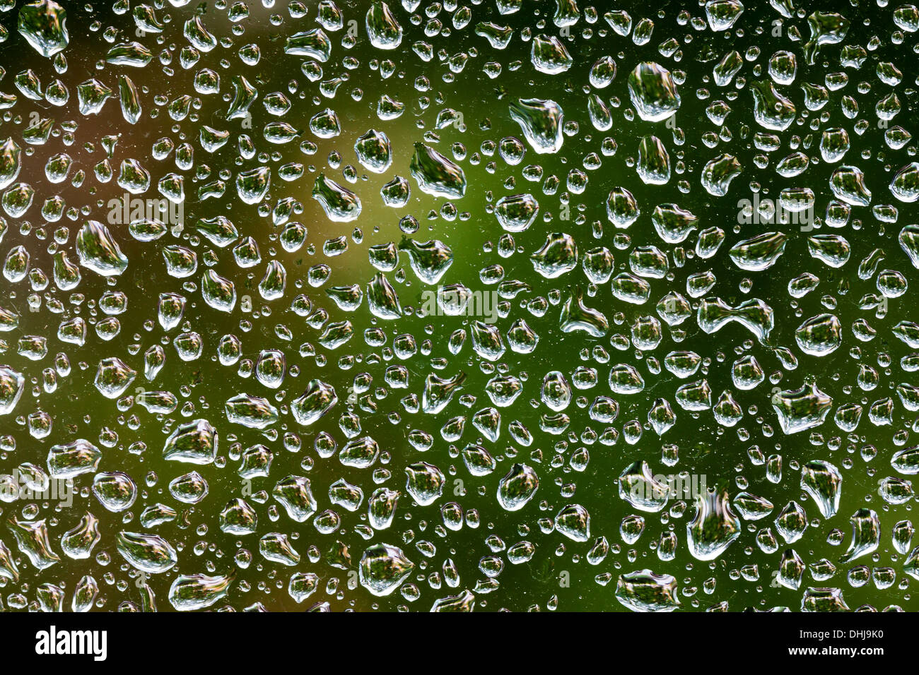 background from water drops on glass Stock Photo - Alamy