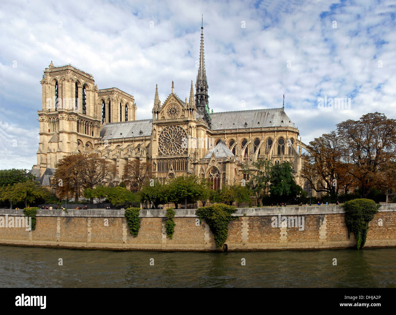 Paris spire notre dame de paris cathedral hi-res stock photography and ...