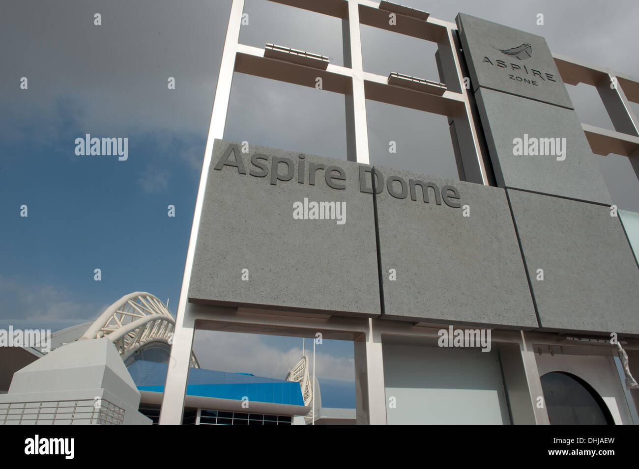 Doha, Qatar. 09th Jan, 2013. The Aspire Zone Sports City is pictured in Doha, Qatar Credit ...
