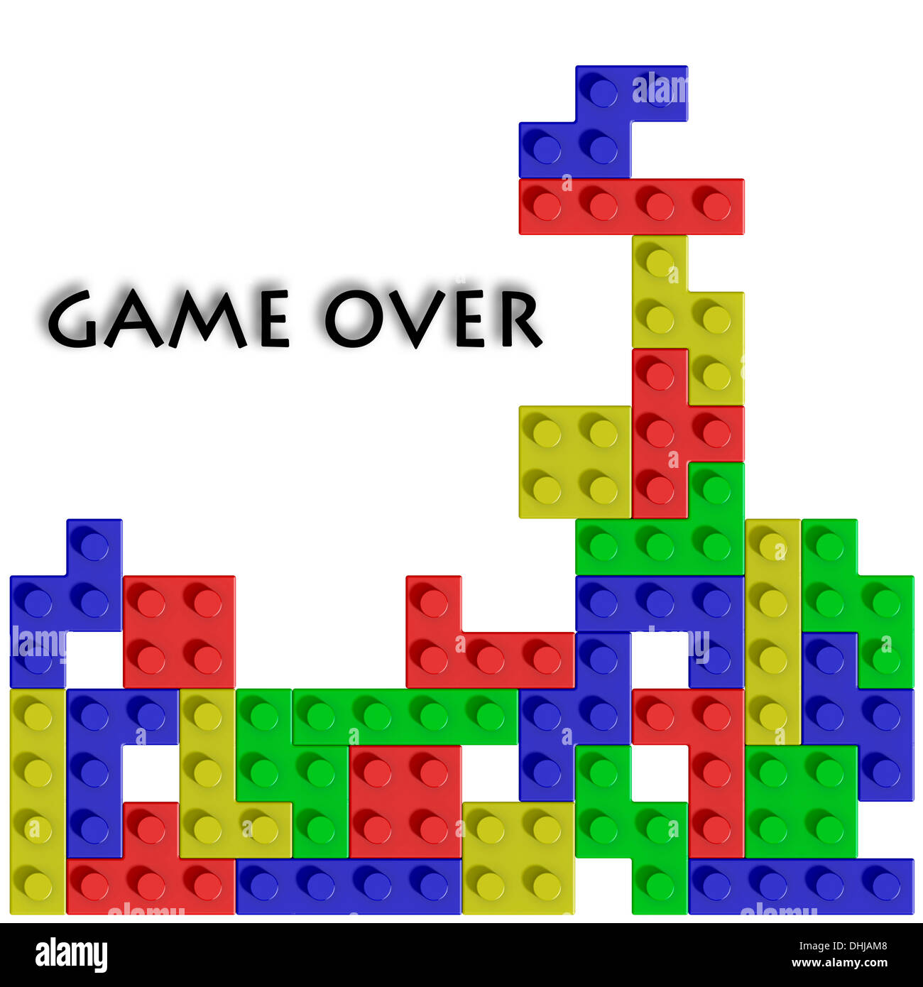 Tetris game hi-res stock photography and images - Alamy