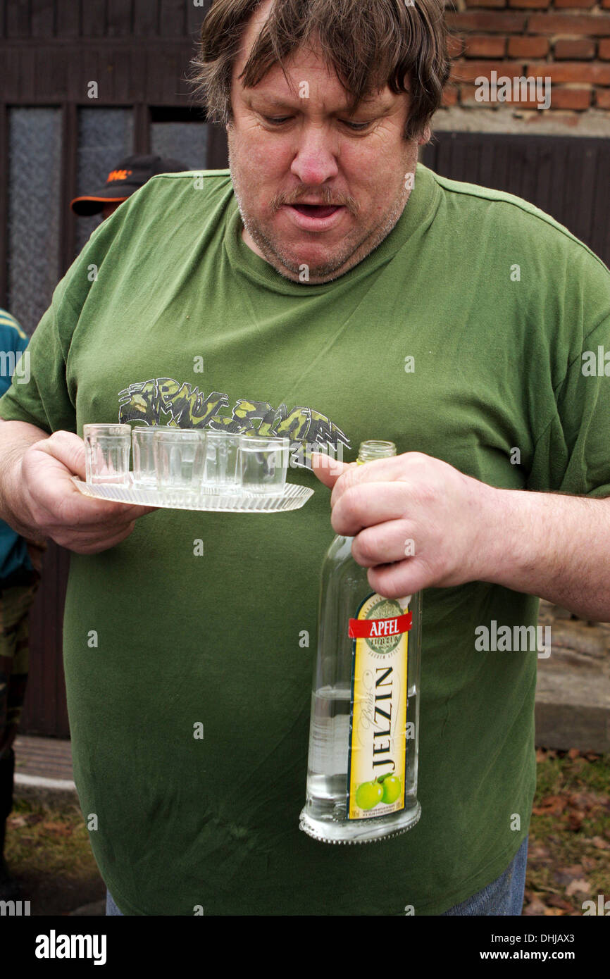 Open bottle of vodka hi-res stock photography and images - Alamy