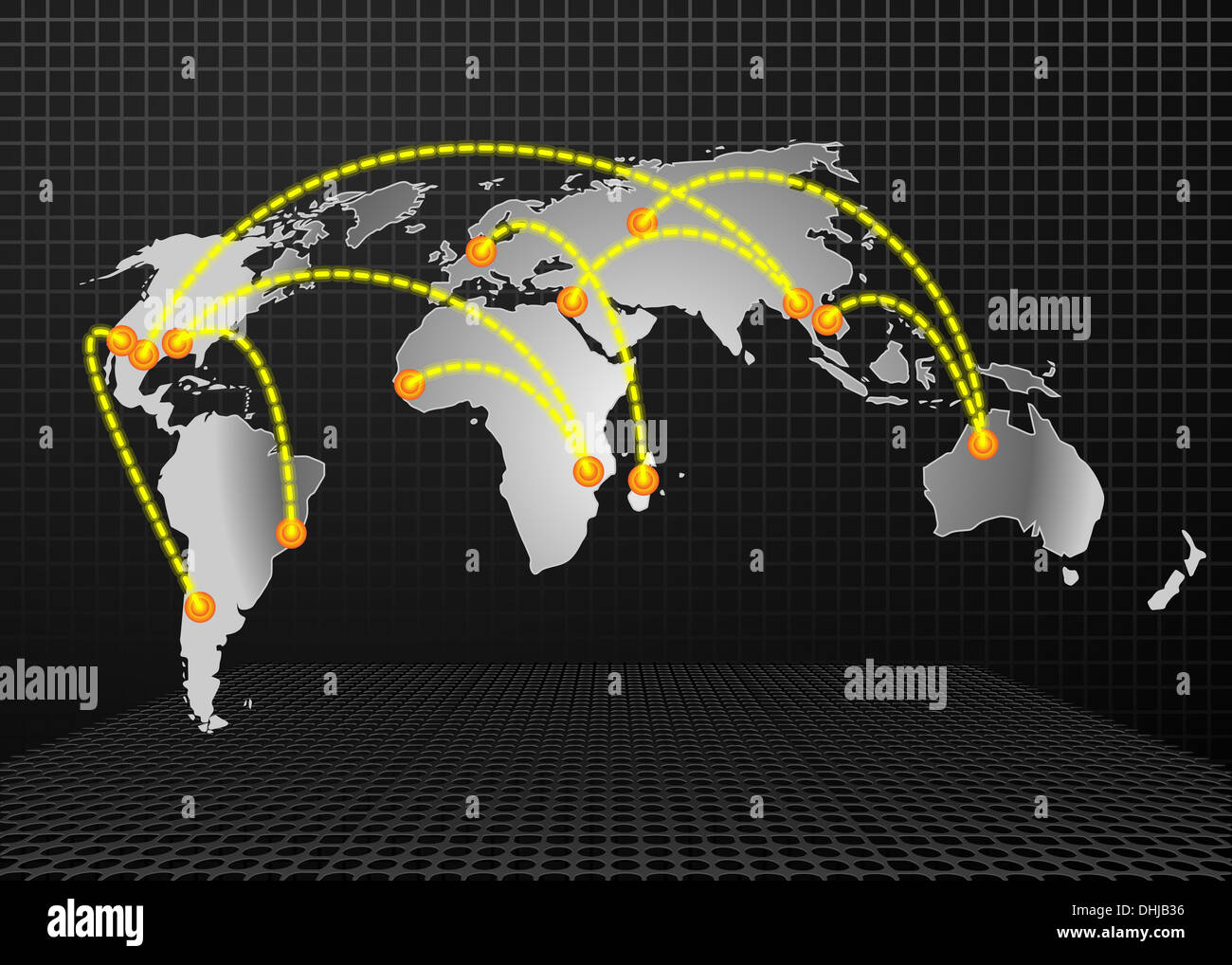 Trade Routes Map Stock Photos & Trade Routes Map Stock Images - Alamy