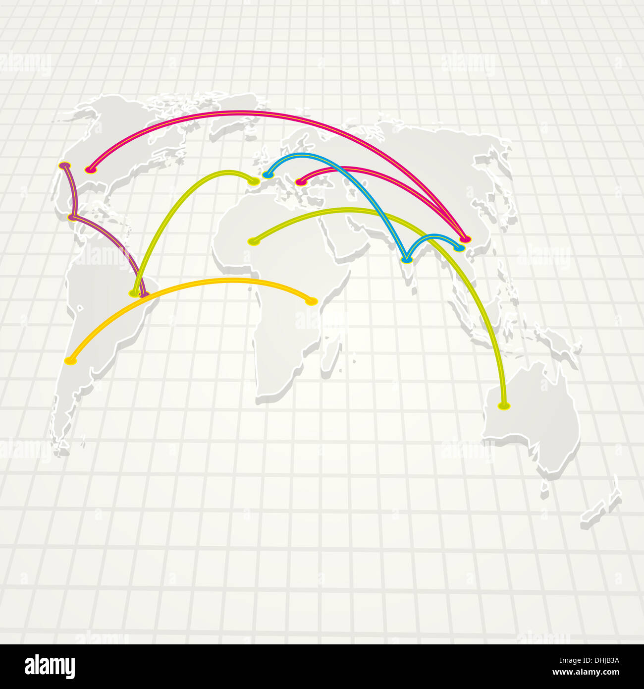 Trade Routes Map Stock Photos & Trade Routes Map Stock Images - Alamy
