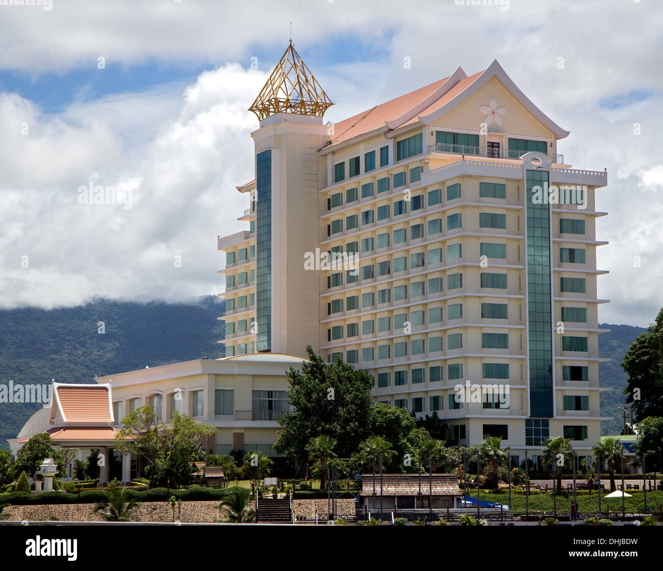 Champasak town hi-res stock photography and images - Alamy