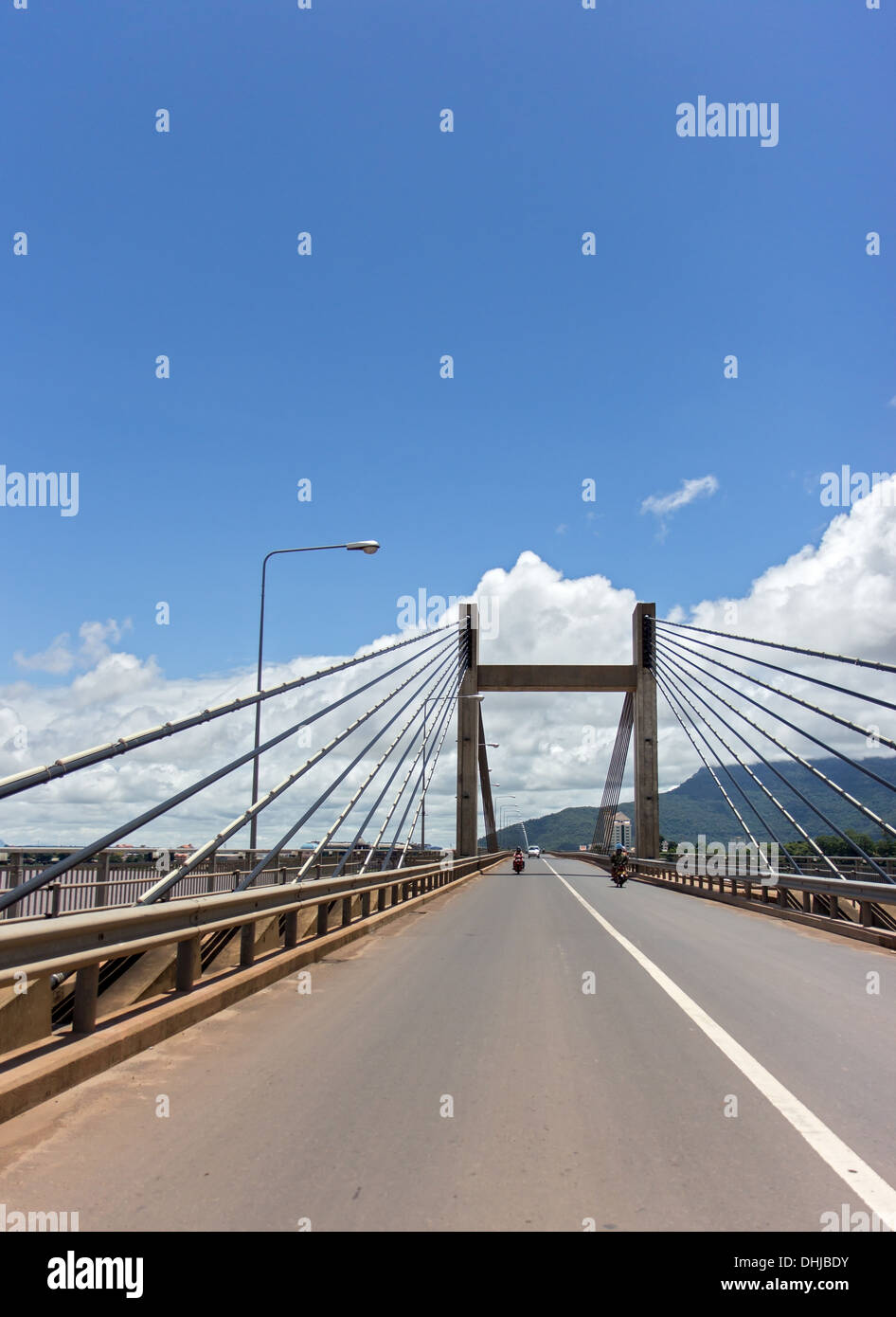 The Lao Nippon Bridge Stock Photo - Alamy