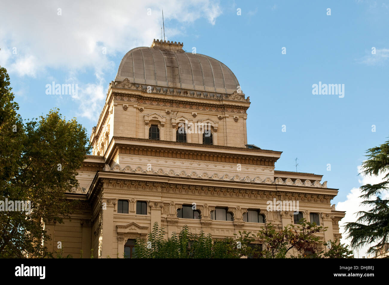Great Synagogue of Rome, Rome, Italy Stock Photo - Alamy