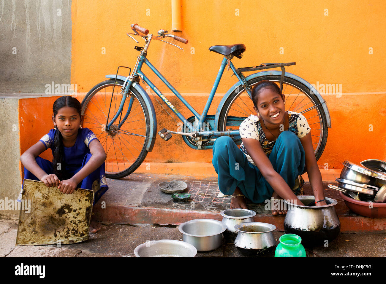 Indian Kid Cleaning House High Resolution Stock Photography and Images ...