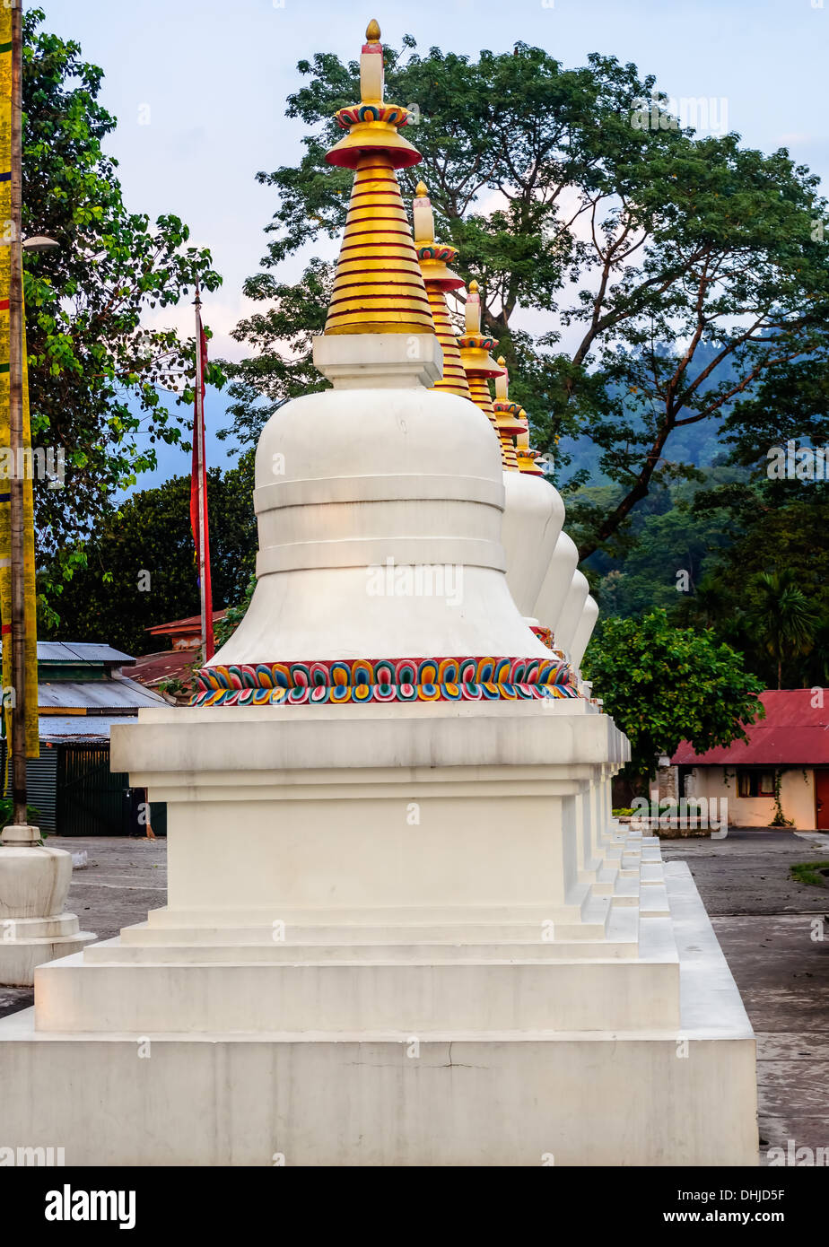 Religious Landmark of Phuentsholing town, Kharbondi Monastery, five ...