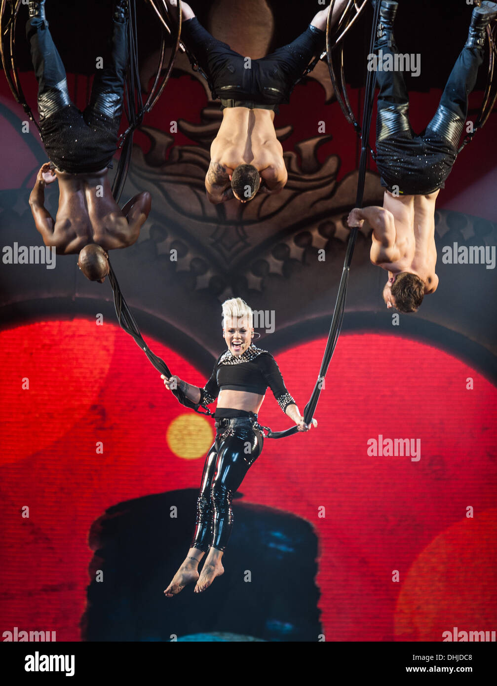 Singer Pink High Resolution Stock Photography and Images - Alamy