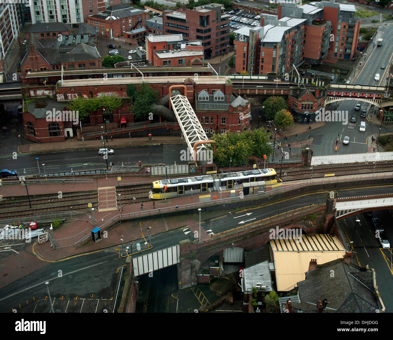 Rail Viaduct Manchester Stock Photos & Rail Viaduct Manchester Stock ...