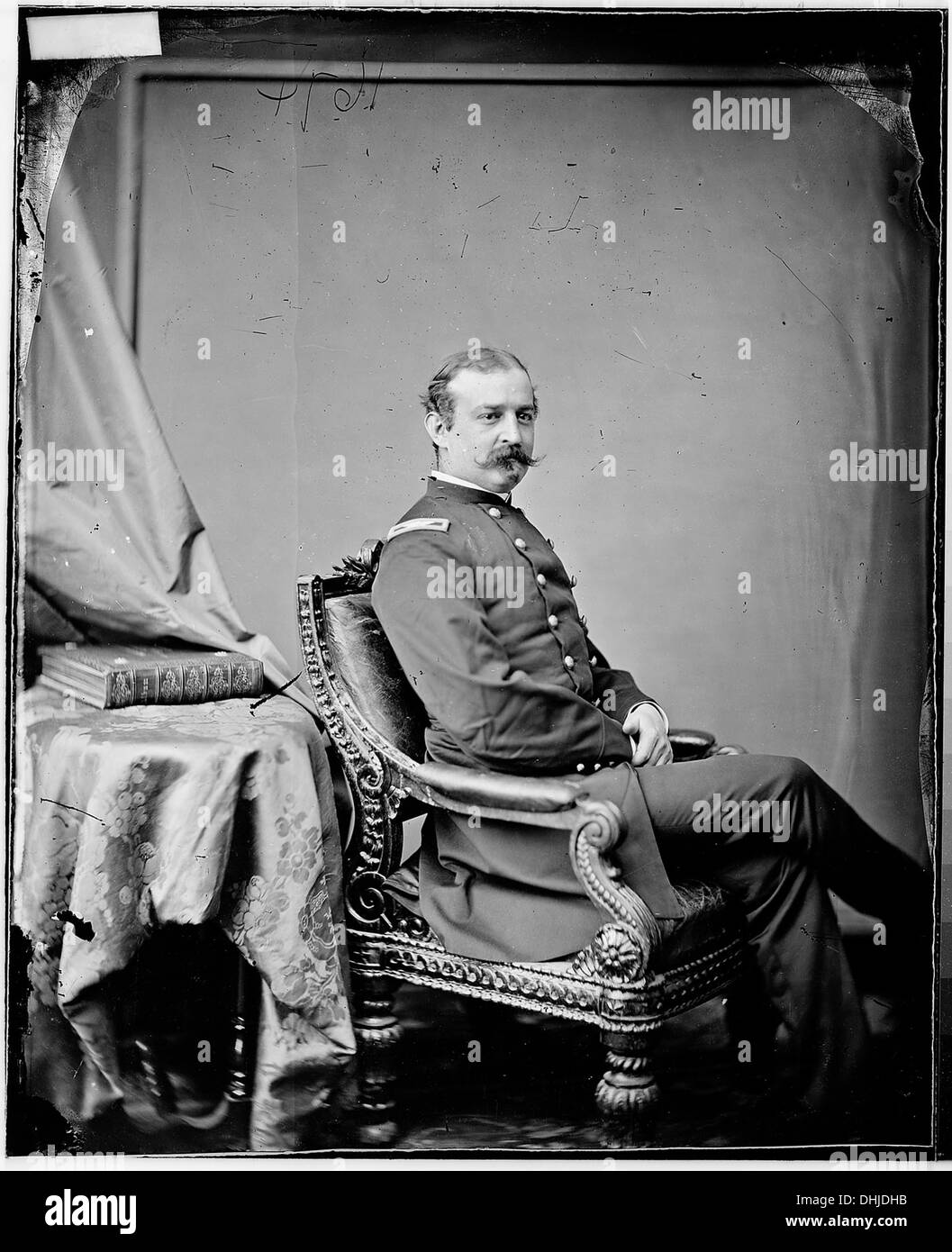 Union army colonel during the american civil war Black and White Stock ...