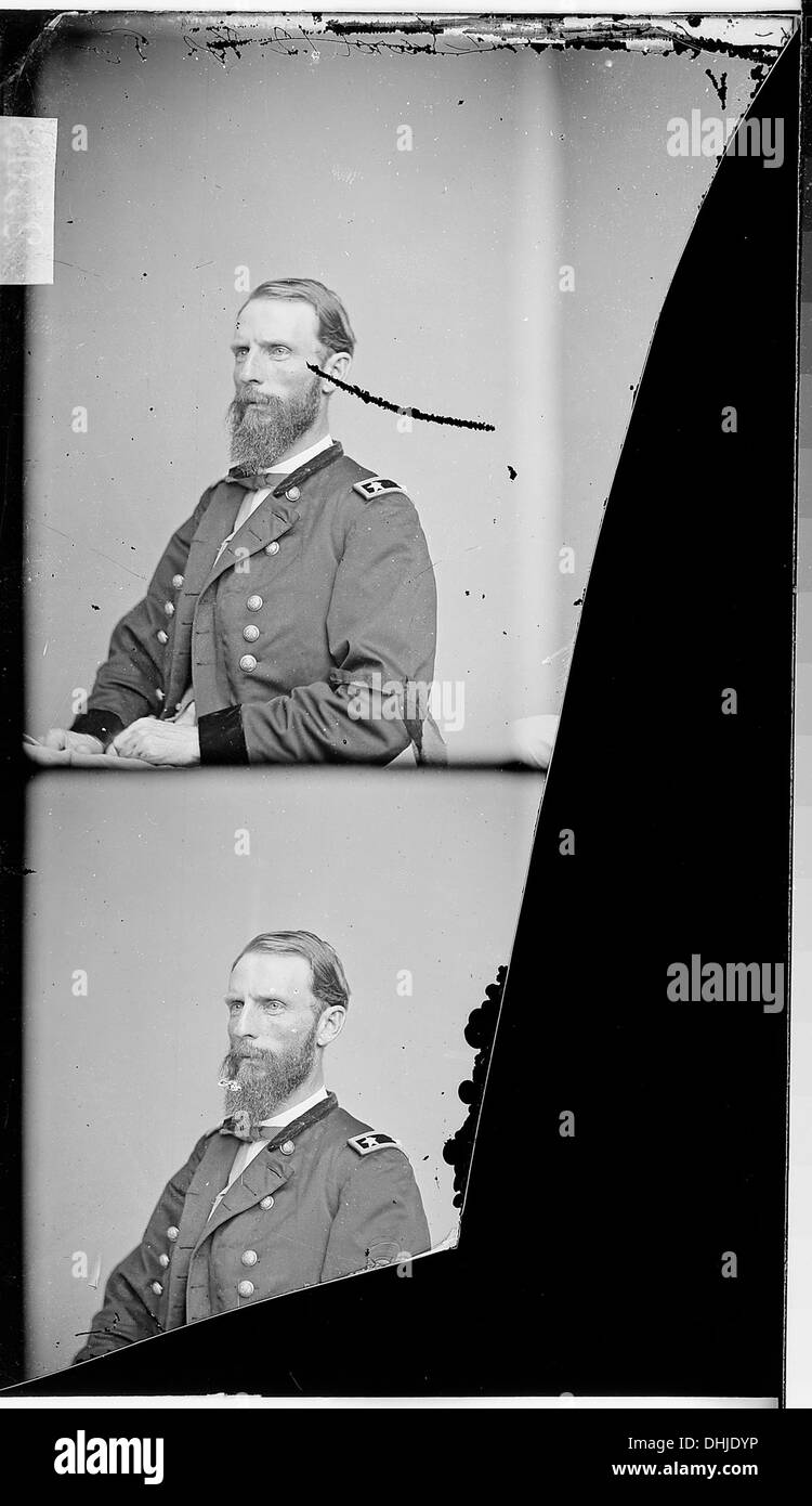 A portrait of General Cuvier Grover, an officer in the U.S. Army during ...