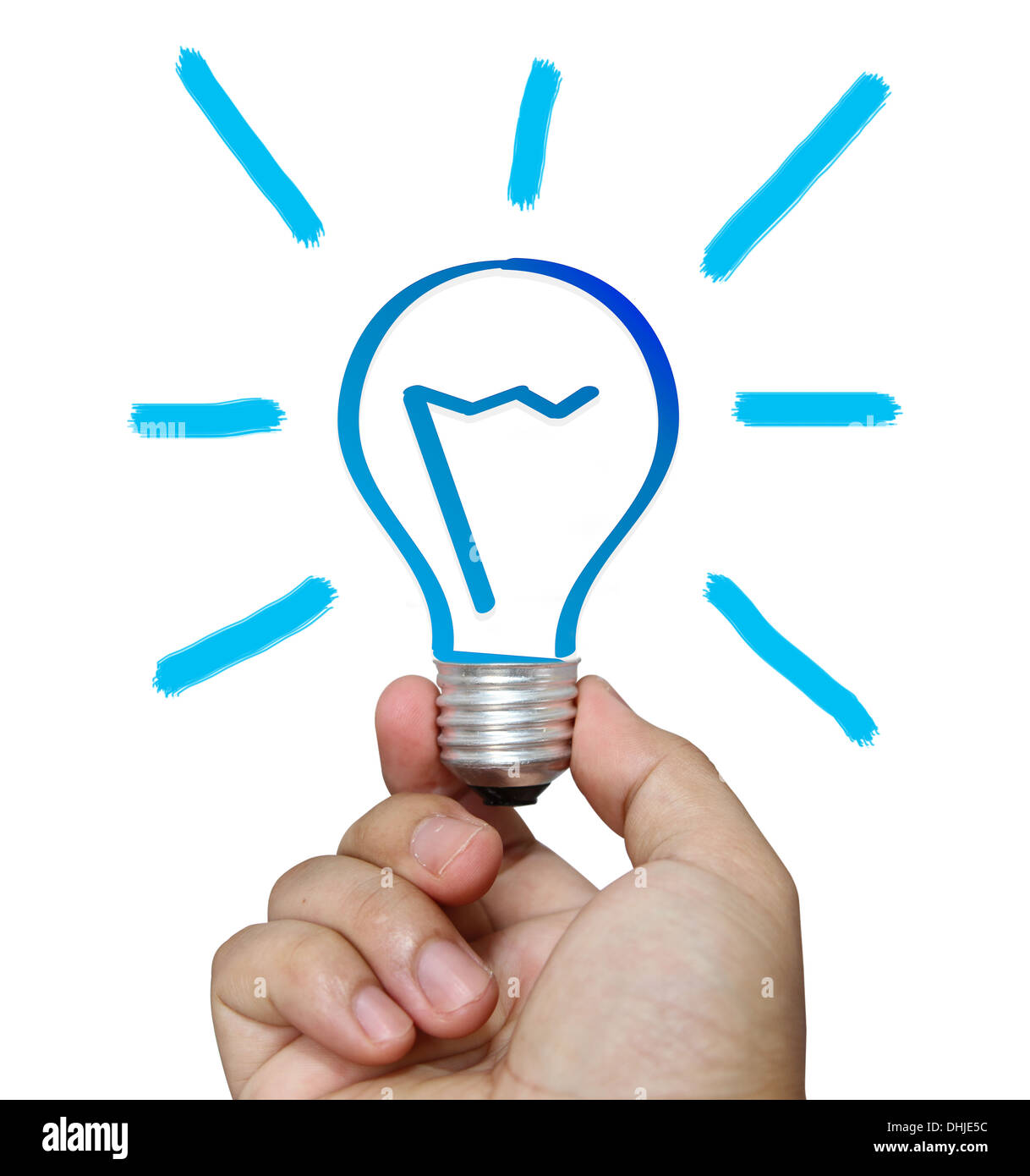 bright idea concept Stock Photo - Alamy