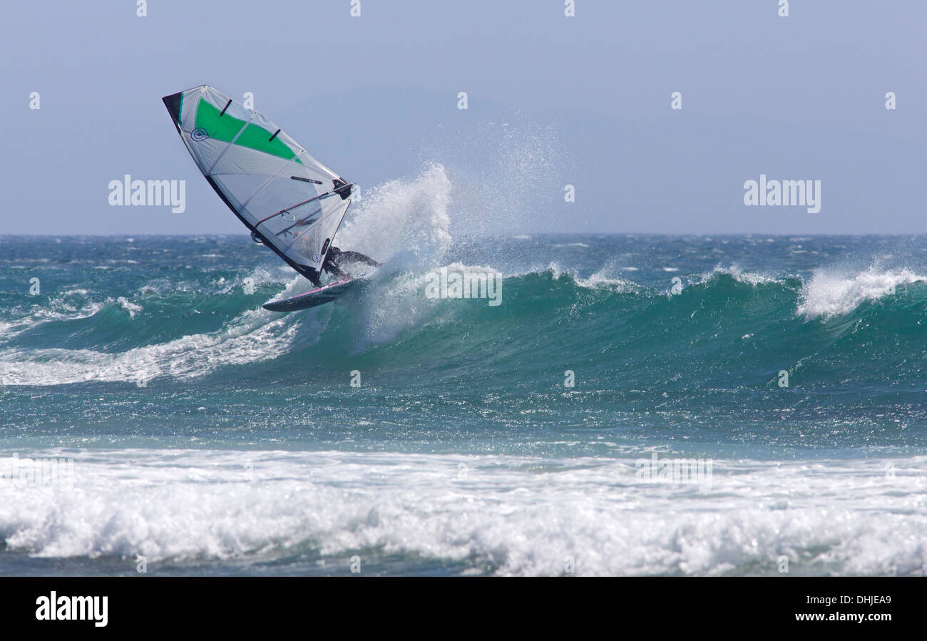 Windsurf jump hi-res stock photography and images - Alamy