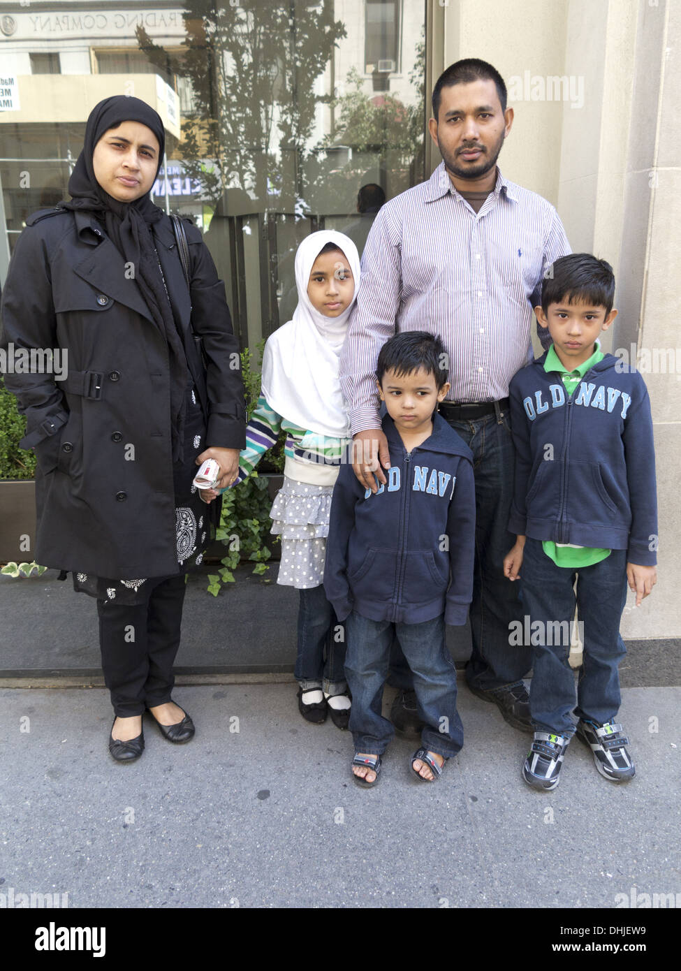 Muslim Family Photo