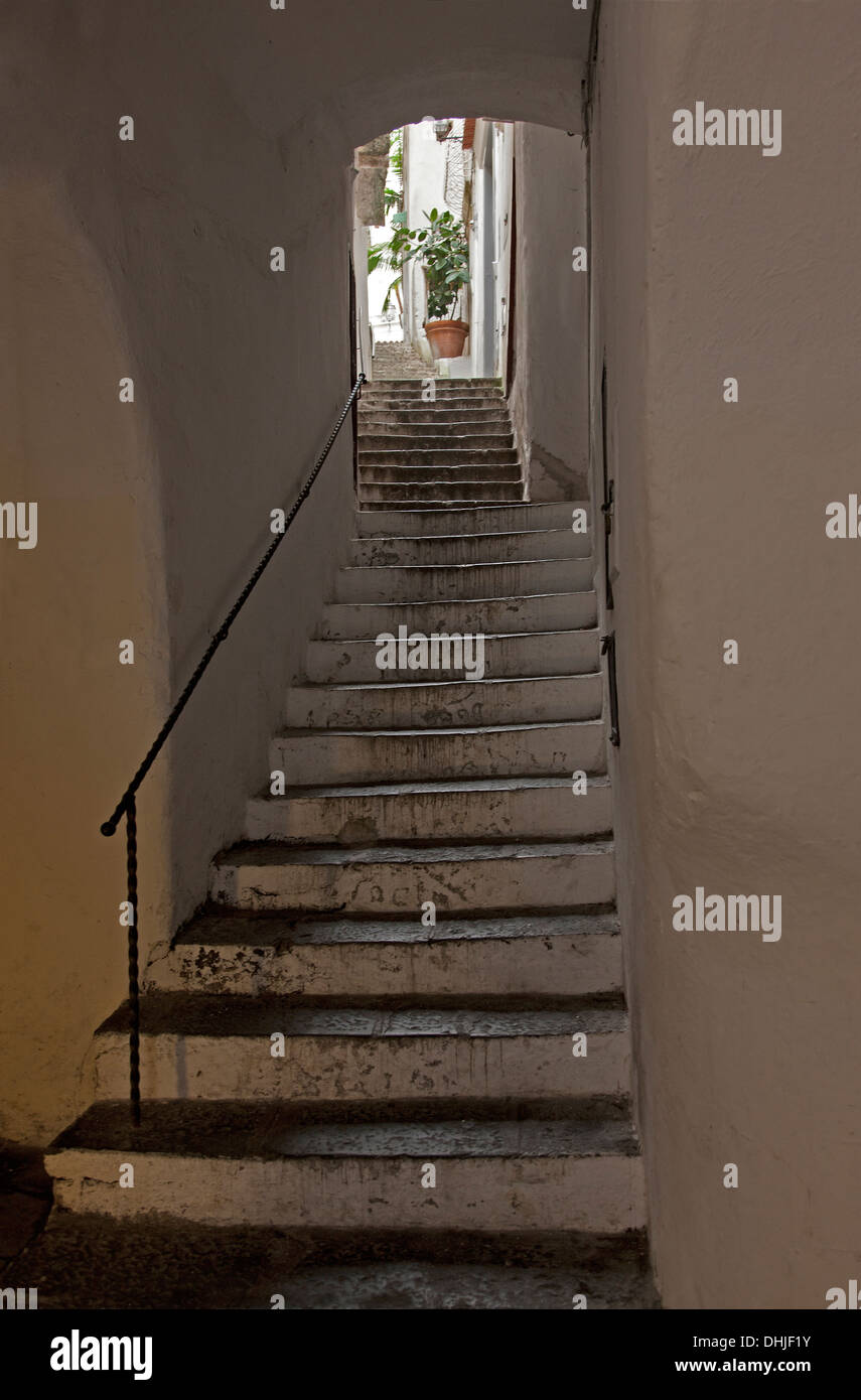 Italy stairs stone hi-res stock photography and images - Alamy