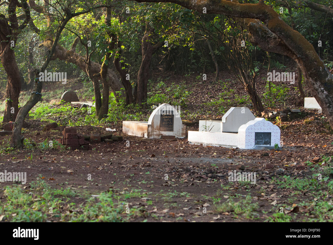 Muslim Graveyard Inside