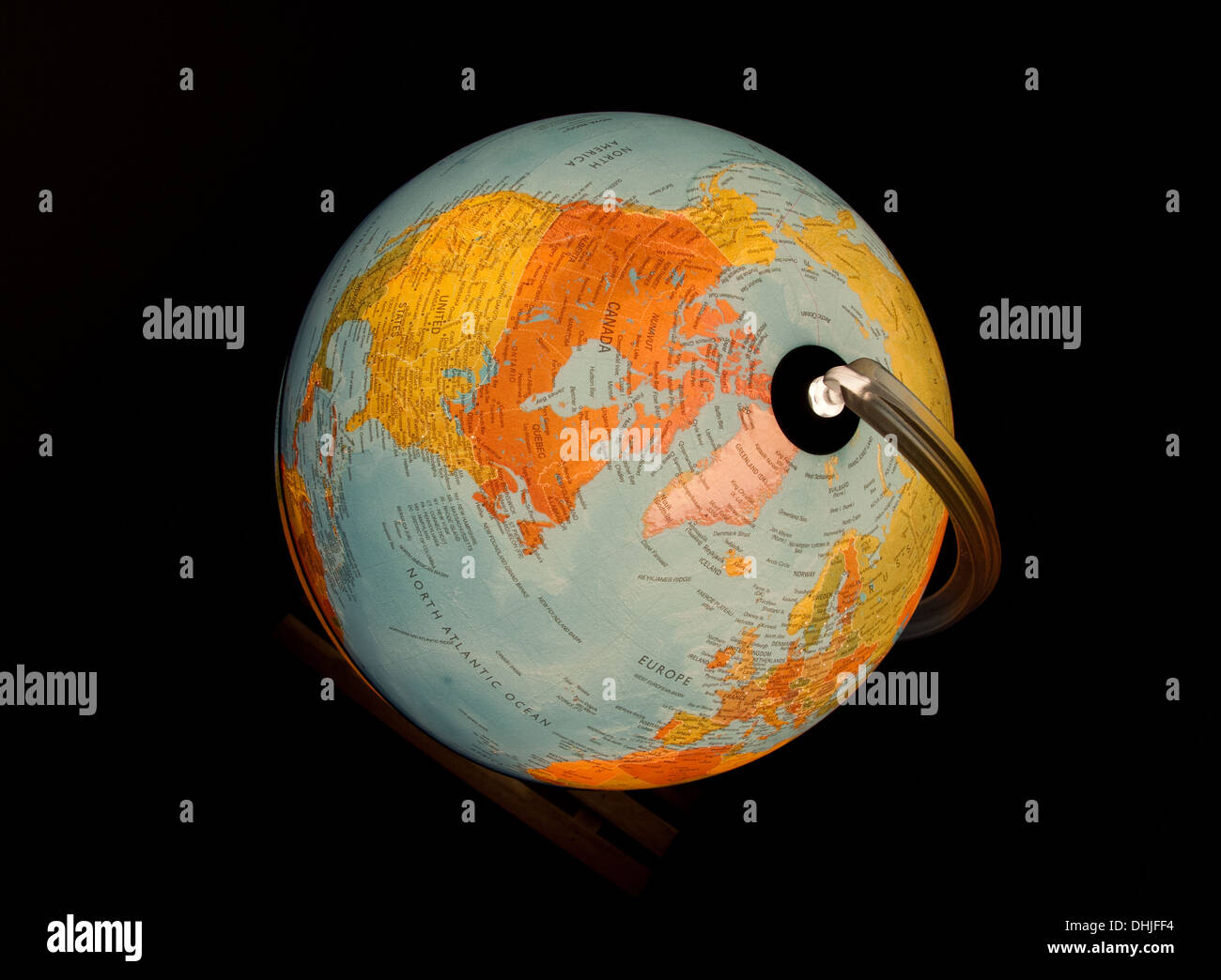Arctic lighted globe hi-res stock photography and images - Alamy