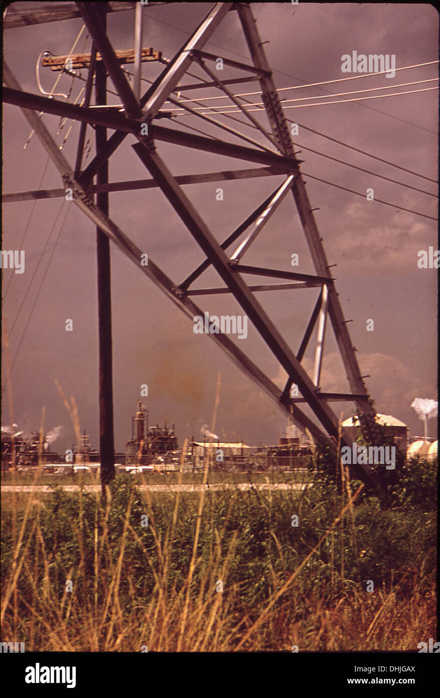 A view of the Monsanto plant, a key industrial facility known for ...