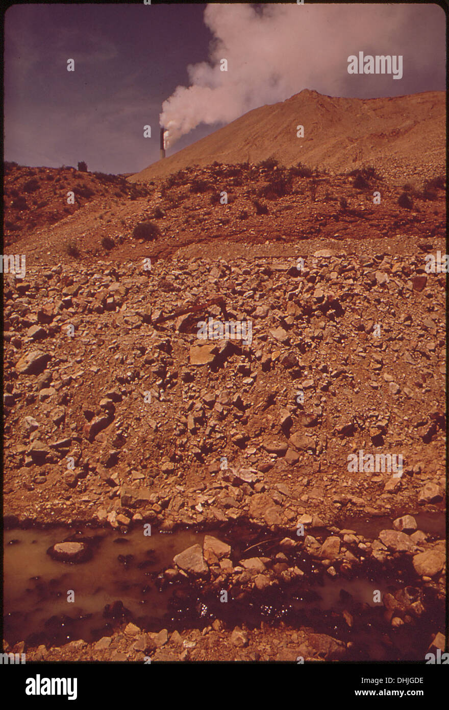 The Phelps Dodge Corporation's waste rock dump and smelter operations ...