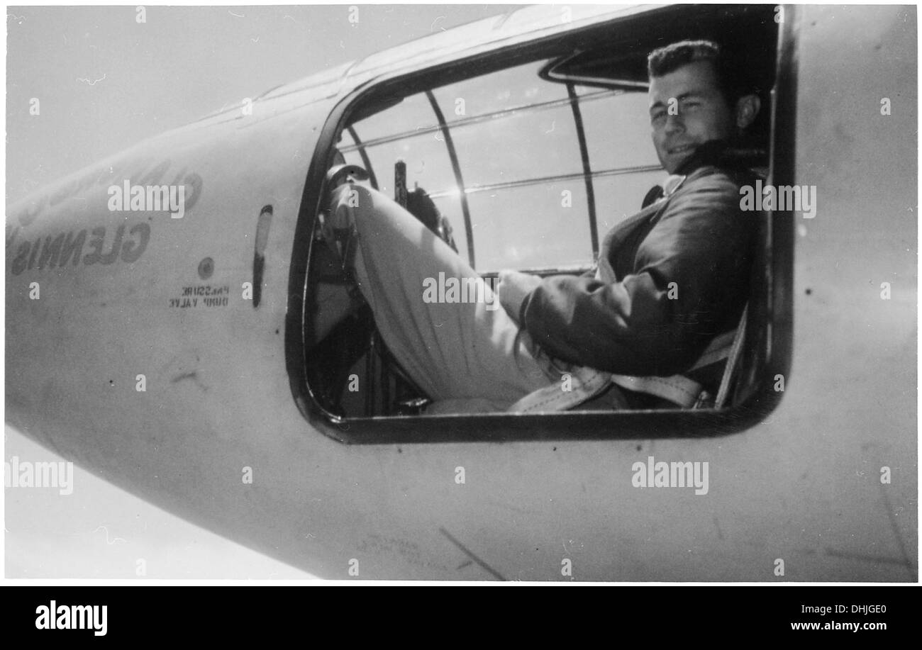 A photograph of Captain Charles E. Yeager, one of the most iconic ...
