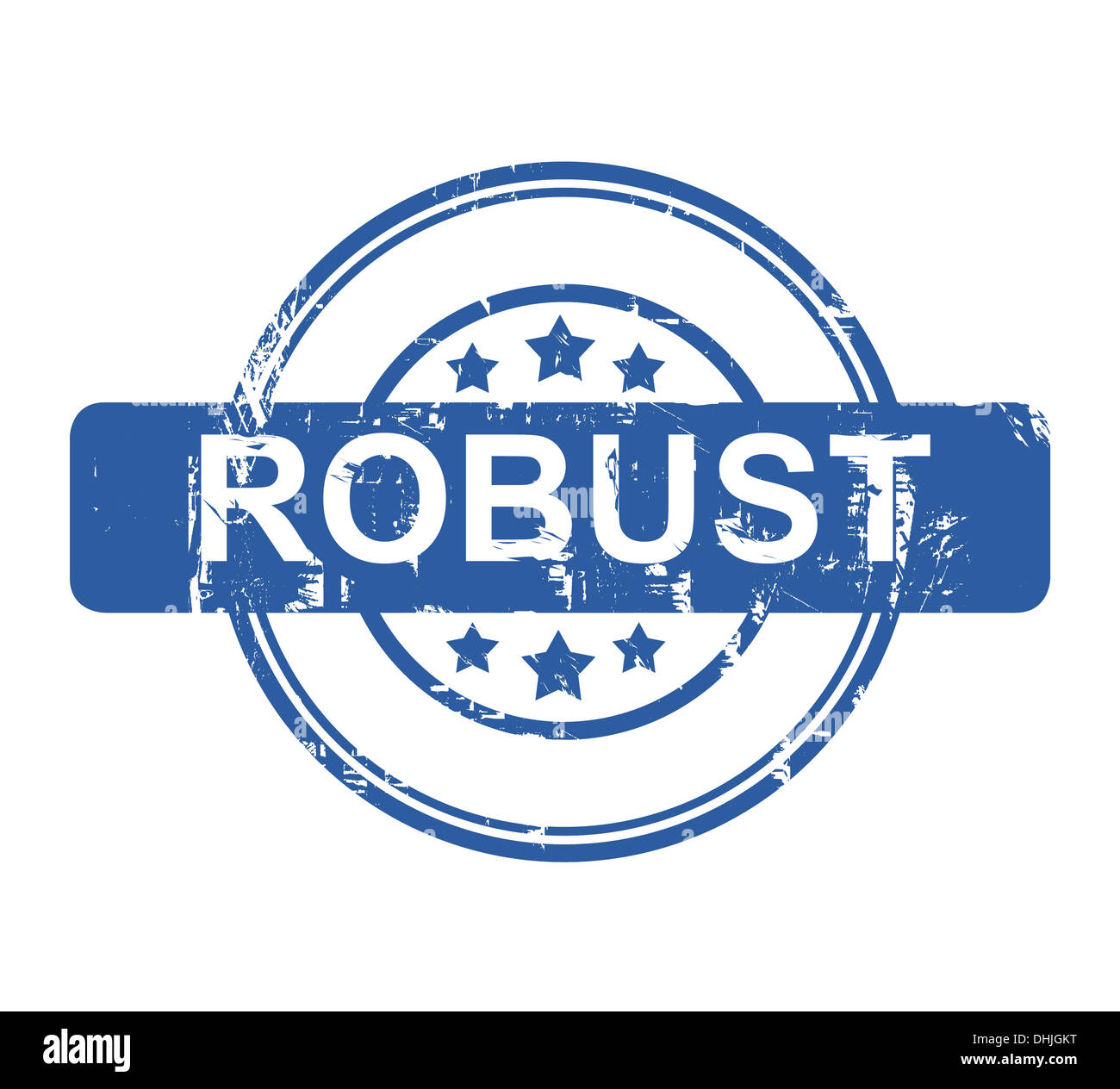Robust business stamp with stars isolated on a white background Stock ...