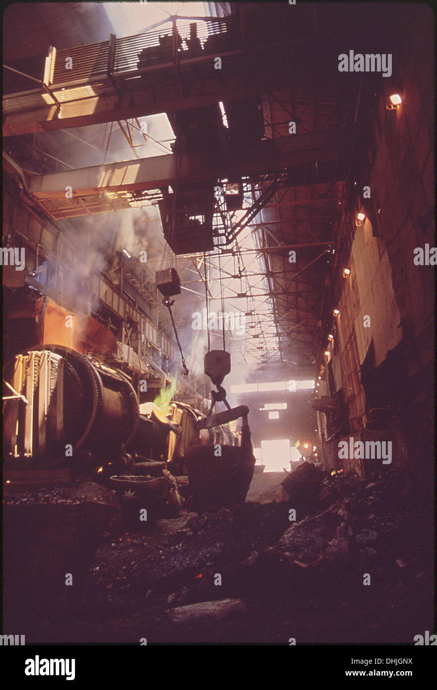 Copper smelting furnace hi-res stock photography and images - Alamy