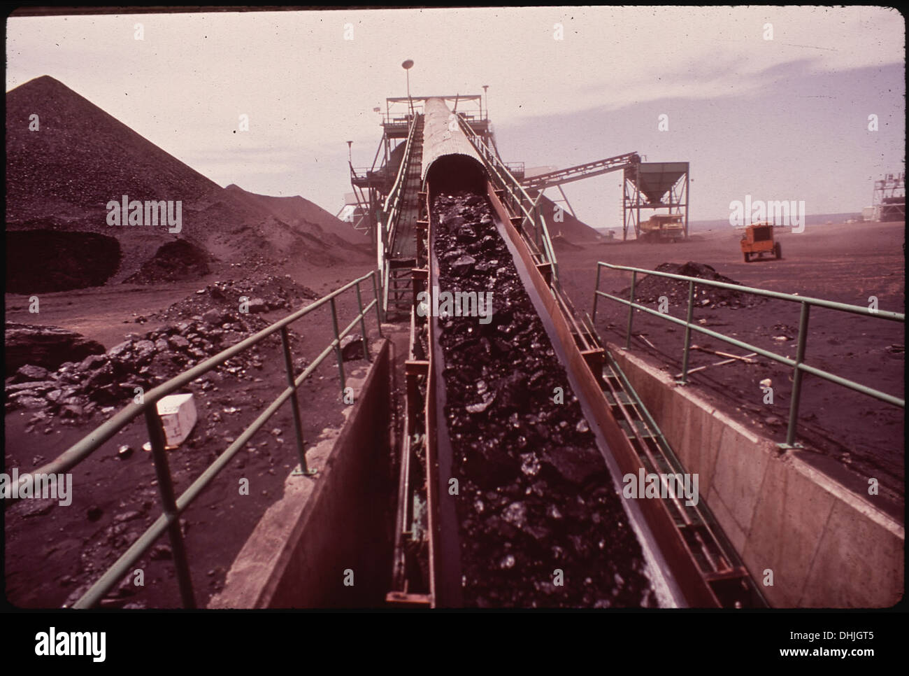 Strip mining operations at Black Mesa in Hopi Territory have raised ...