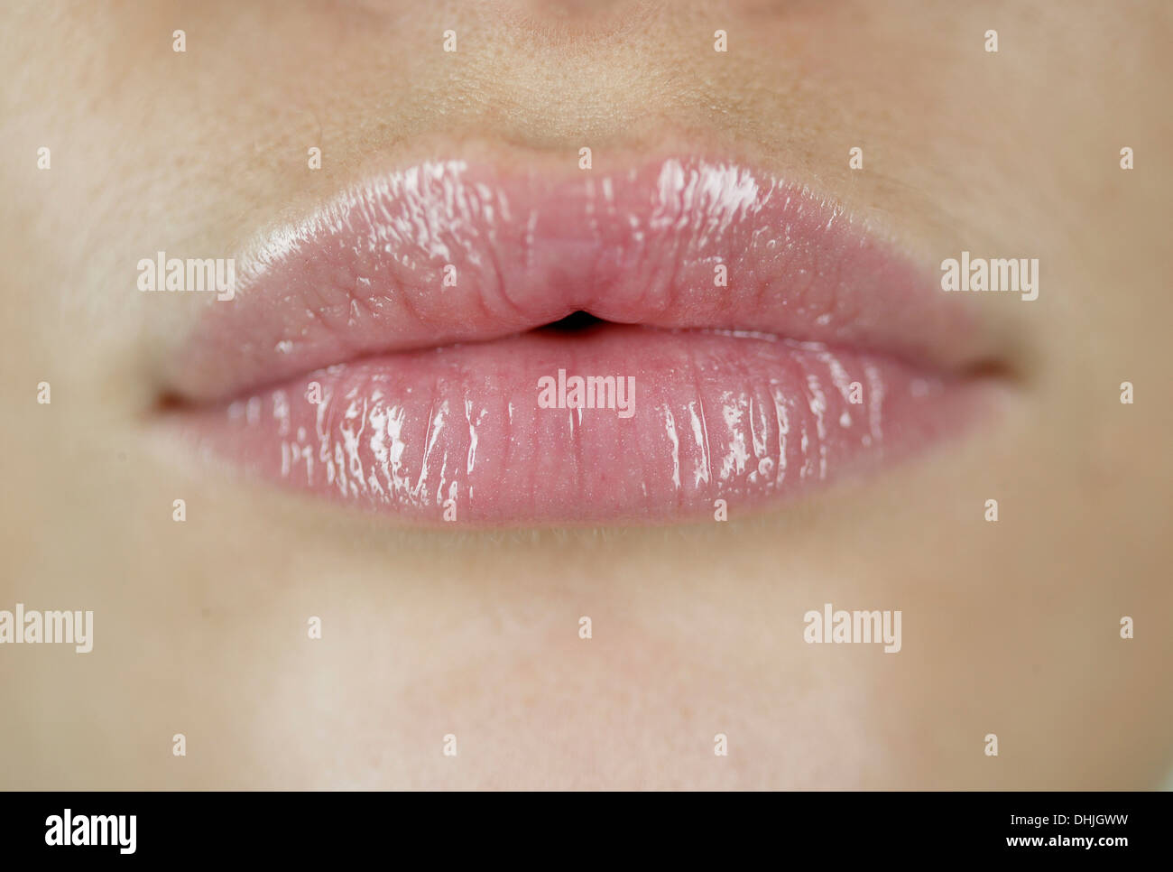 Glossy Lips High Resolution Stock Photography and Images - Alamy