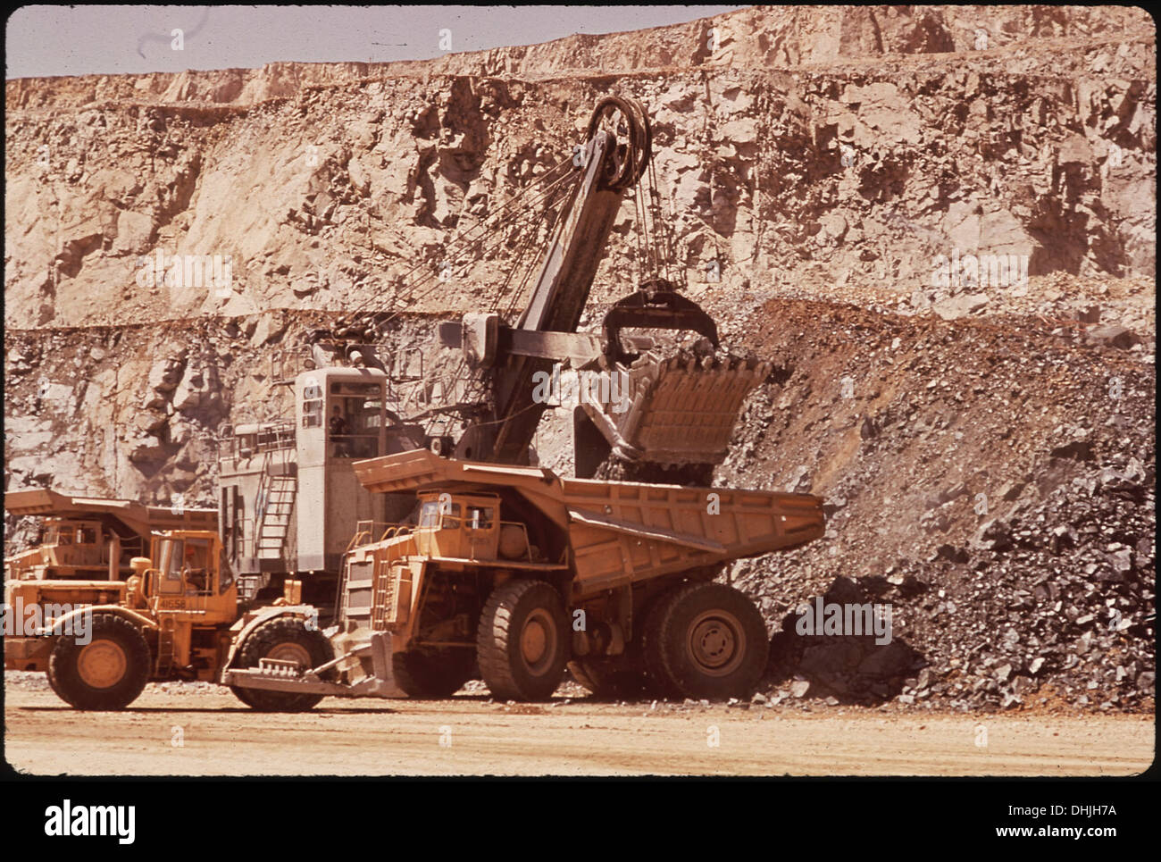 The Sierrita Mine, owned by the Duval Corporation, is an open-pit mine ...