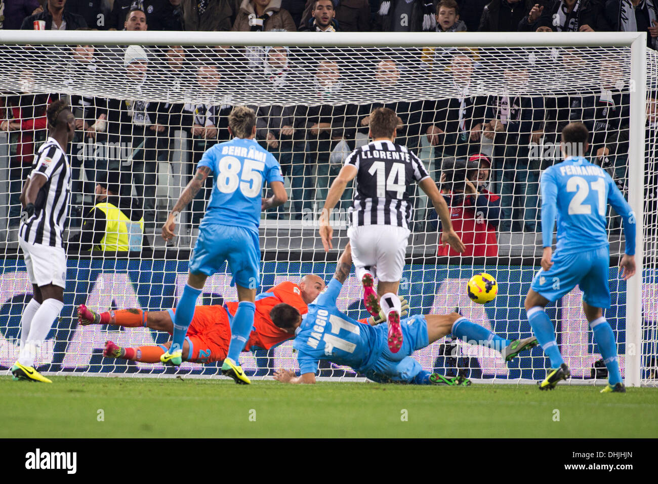 Juventus fernando llorente goal during hi-res stock photography and ...