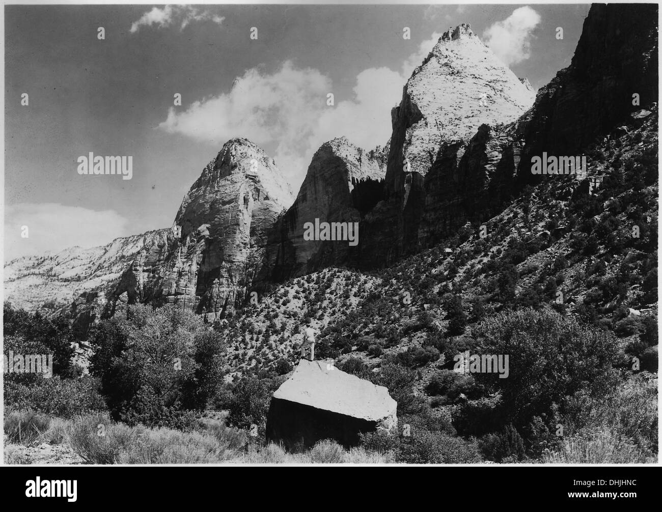 Three men in park Black and White Stock Photos & Images - Alamy