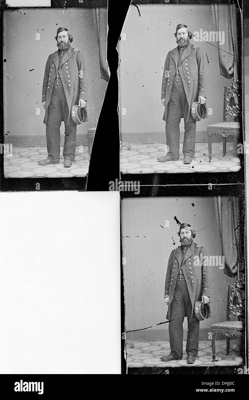 A portrait of a Union officer from the Civil War, capturing a key ...