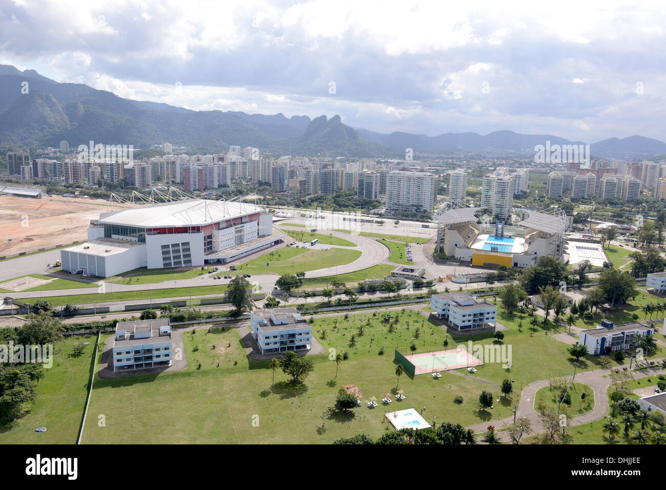 HSBC Arena & Parque Aquatico Maria Lenk, JUNE 18, 2013 : A general view ...