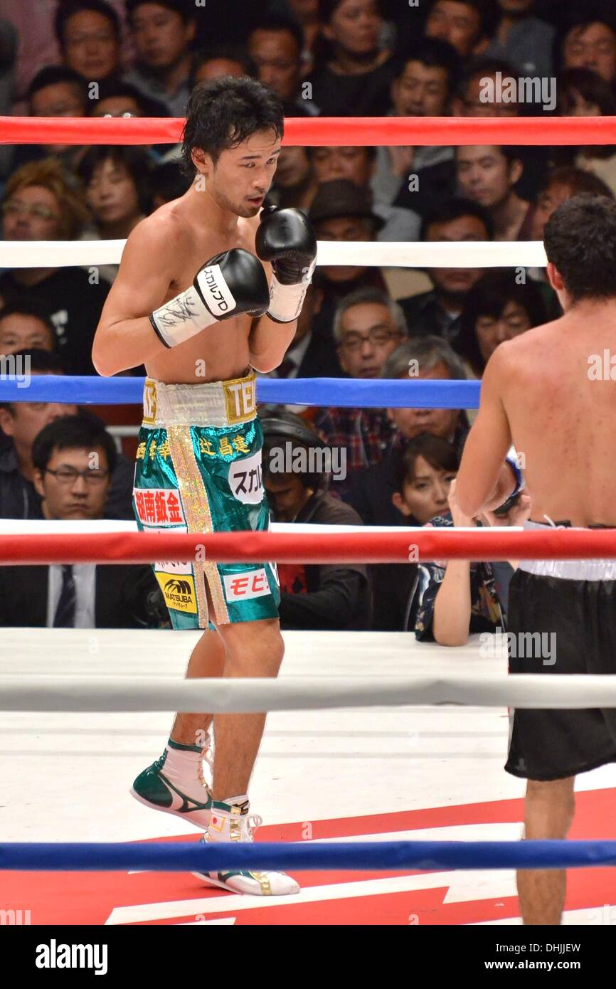 Tokyo, Japan. 10th Nov, 2013. Shinsuke Yamanaka (JPN) Boxing : Shinsuke ...