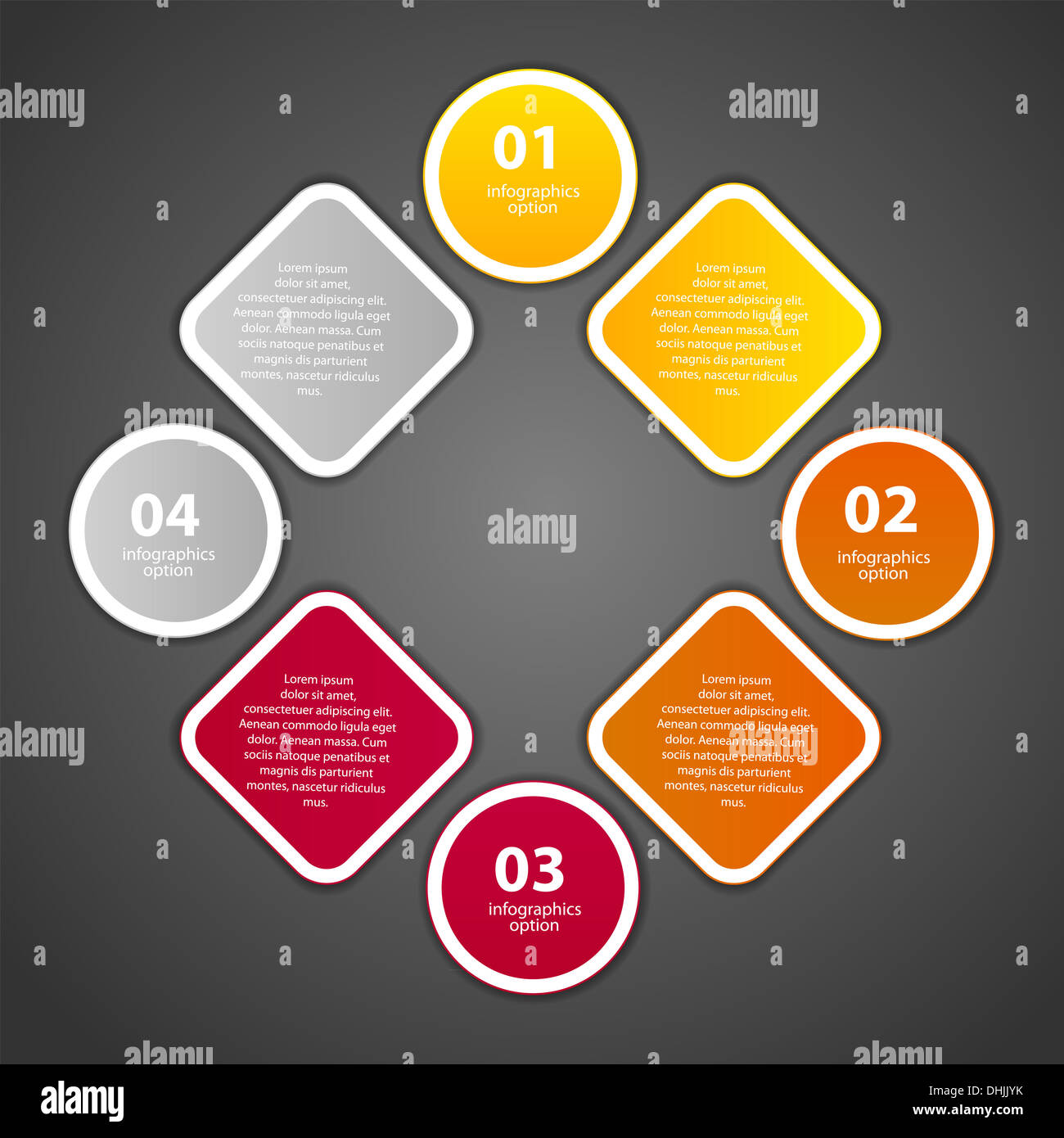 Infographic business template vector illustration Stock Photo - Alamy