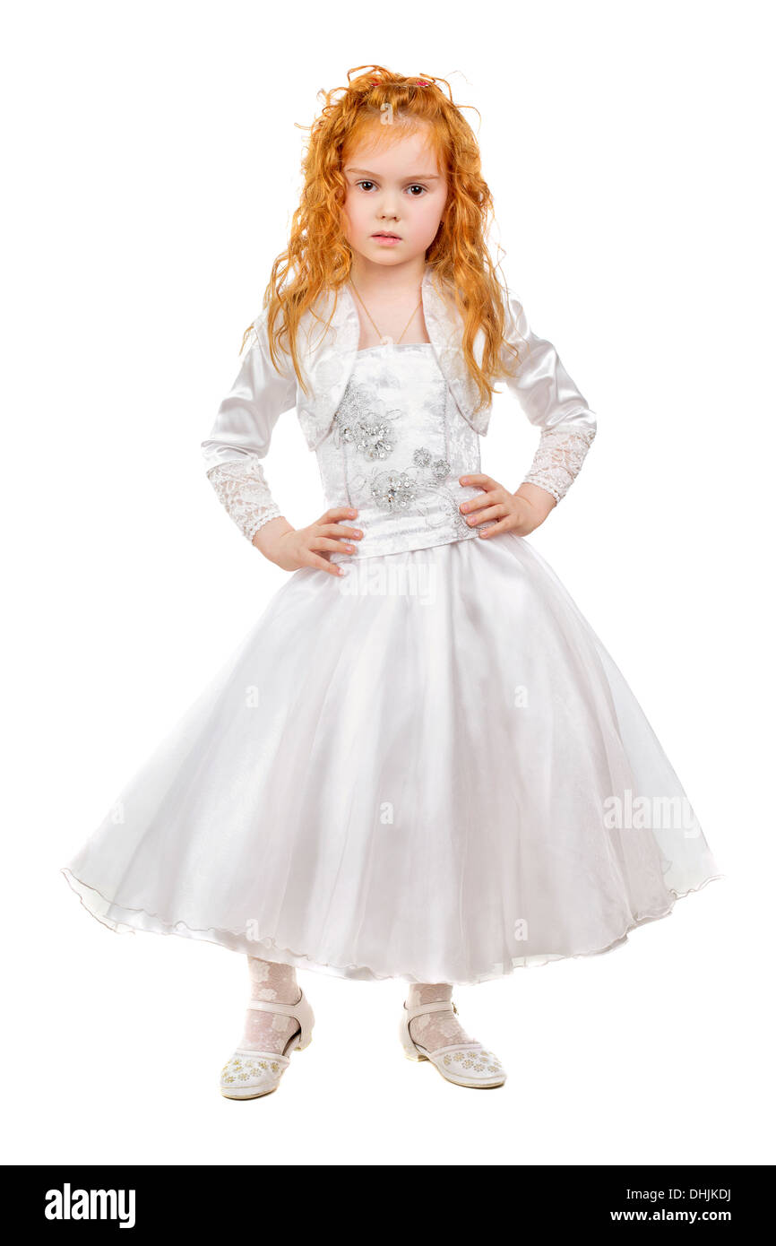 Nice redhead little girl Stock Photo - Alamy